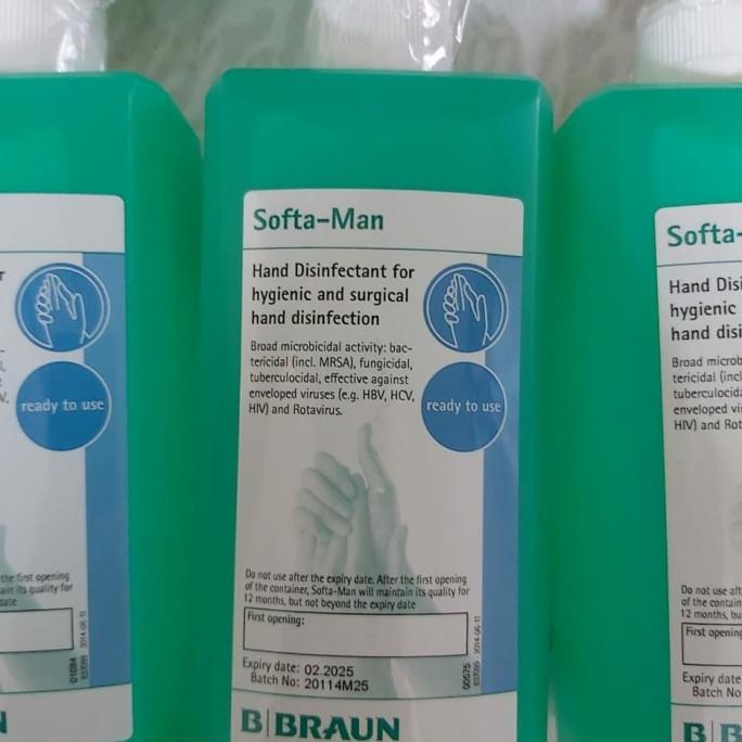Jual Softa Man B Braun 500ml exp 2025 pump tdk bisa dibuka(kertas ...