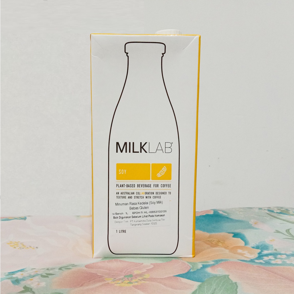 Jual MilkLAB / Milk LAB Soya / Soy Milk / Kedelai 1000 ml / 1 L ...