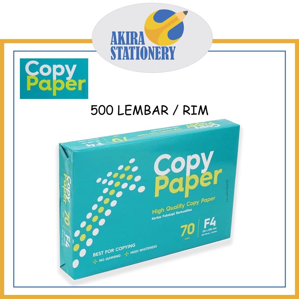 Jual Kertas HVS F4 75 Gsm COPY PAPER / Kertas Foto Copy Folio Putih 75 ...