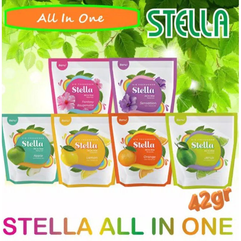 Jual Stella pengharum ruangan 42 gram , stela all in one plastik ...