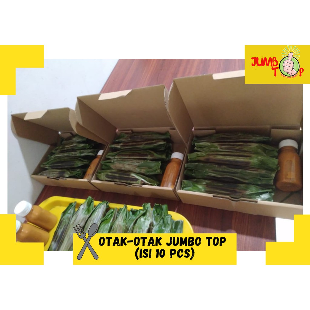 Jual OTAK OTAK JUMBO TOP (ISI 10 PCS) | Shopee Indonesia