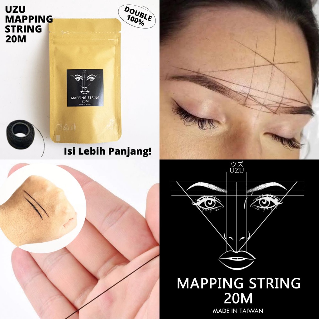 Jual MAPPING STRING UZU EYEBROW BENANG 20M | Penggaris Sulam Alis ...