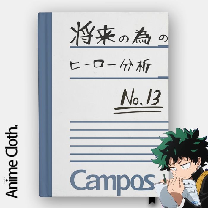 Jual Buku Deku Hero Analysis Boku No Hero Academia Cosplay Notebook ...