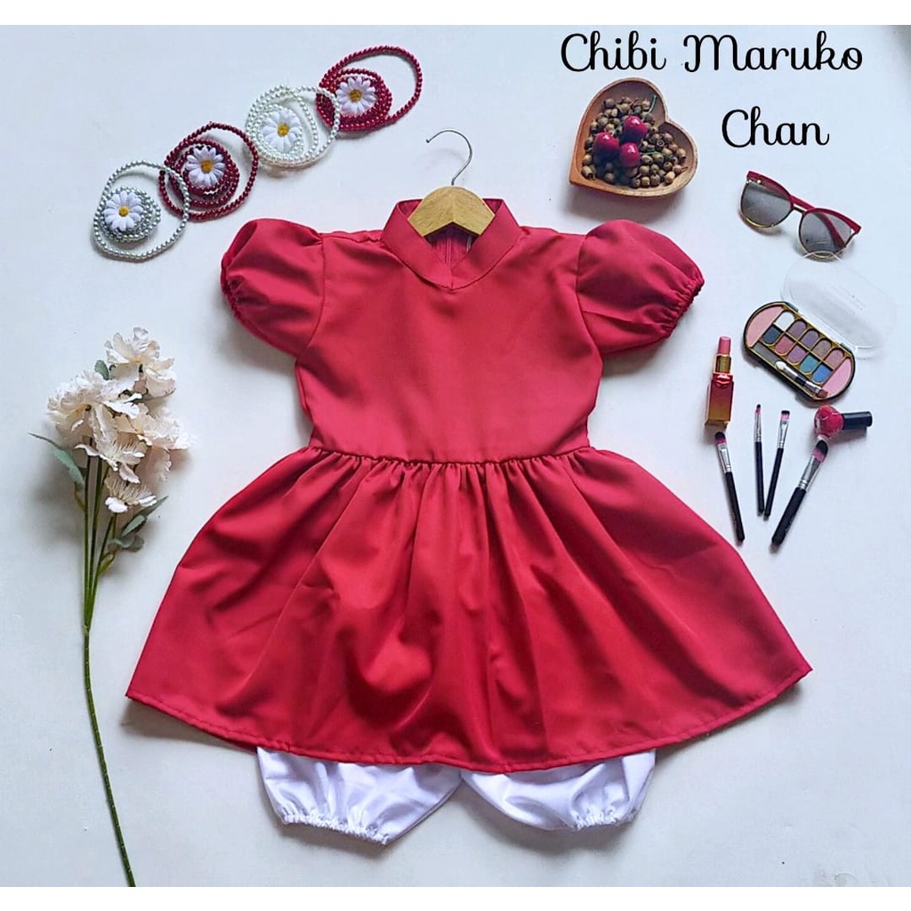 Jual BAJU ANAK KOSTUM CHIBI MARUKO CHAN NEWBORN / KOSTUM ANAK-ANAK ...