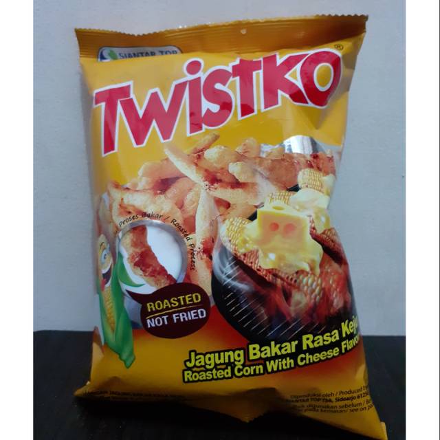 Jual TWISTKO Roasted Corn With Cheese Flavour 70g | Shopee Indonesia