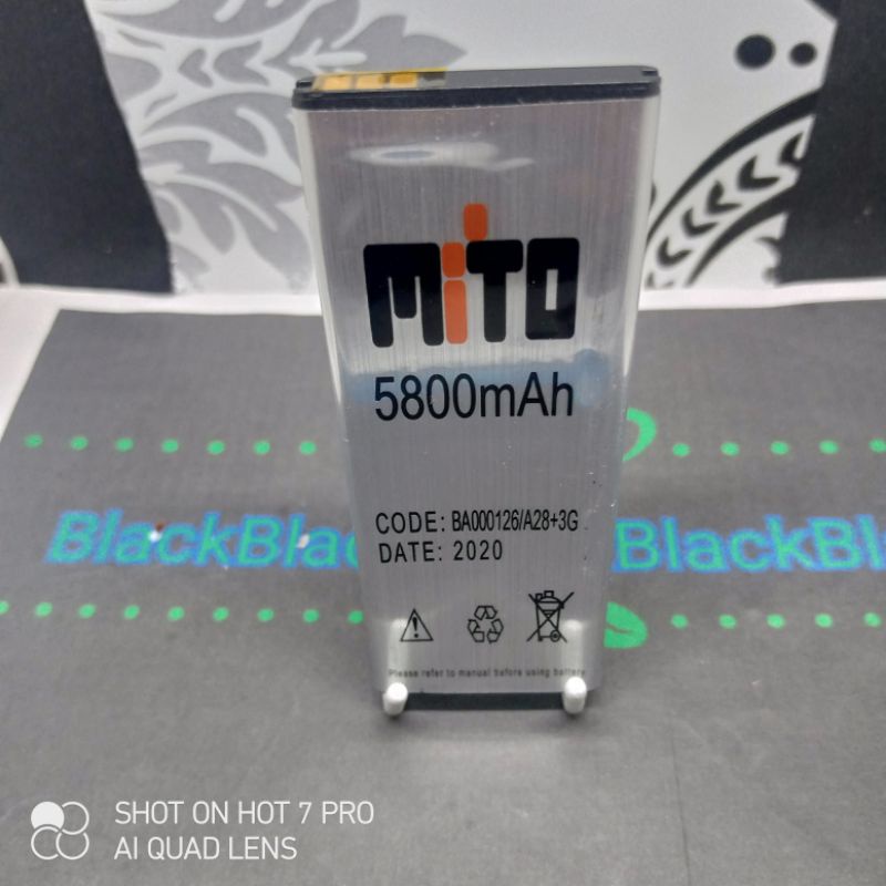 Jual Batrai Mito BA000126 Mito A28 plus + 3G Baterai BA00126 Batre ...