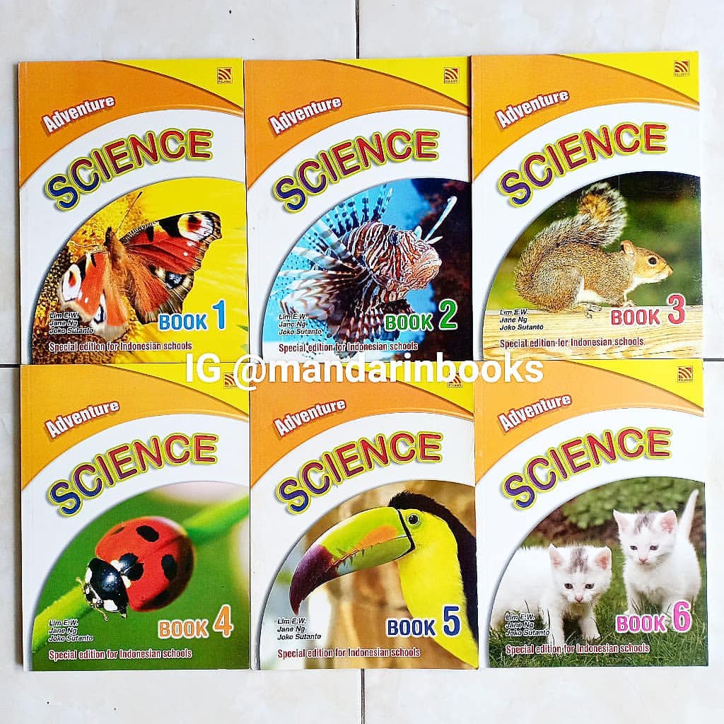 Jual Buku Primary Science Adventure 1 - 6 (Pilihan Per Buku) | Shopee ...