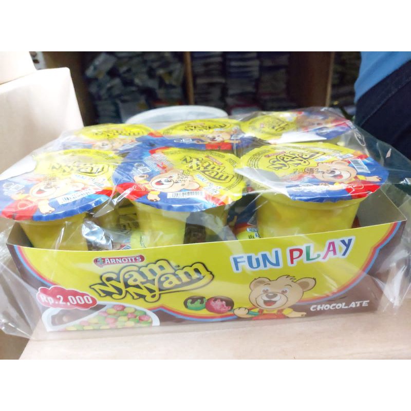 Jual Nyam Nyam Nyamnyam Nyam Nyam Fun Play Isi 12 Pcs Shopee Indonesia
