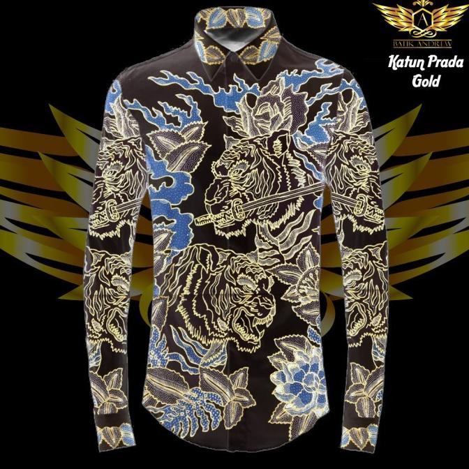 Jual katun iwan tirta tulis pola prada motif 11 bahan kain batik ...