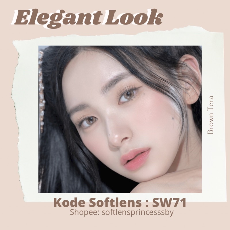 Jual Softlens X2 Wedding Hazel Brown Normal Minus Lensa Kontak Arabian ...