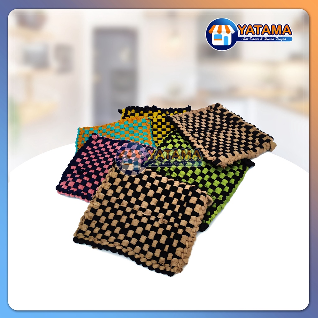 Jual CEMPAL ANYAM ANTI PANAS LAP KAIN TEBAL CELEMEK PELINDUNG TANGAN ...