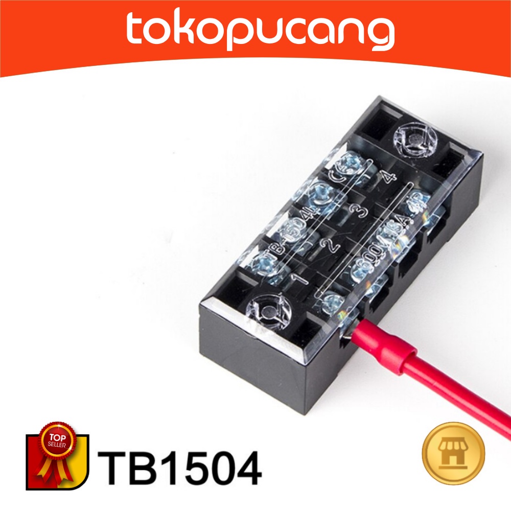 Jual Terminal Block TB1504 TB 1504 blok Kabel Panel Mounted TB-1504 ... Jual Terminal Block TB1504 TB 1504 blok Kabel Panel Mounted TB-1504 ...