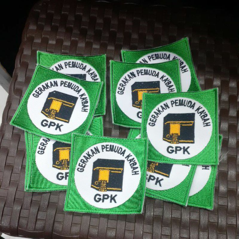 Jual LOGO GPK BORDIR BARU UKURAN 7.5 X 7.5 CM | Shopee Indonesia
