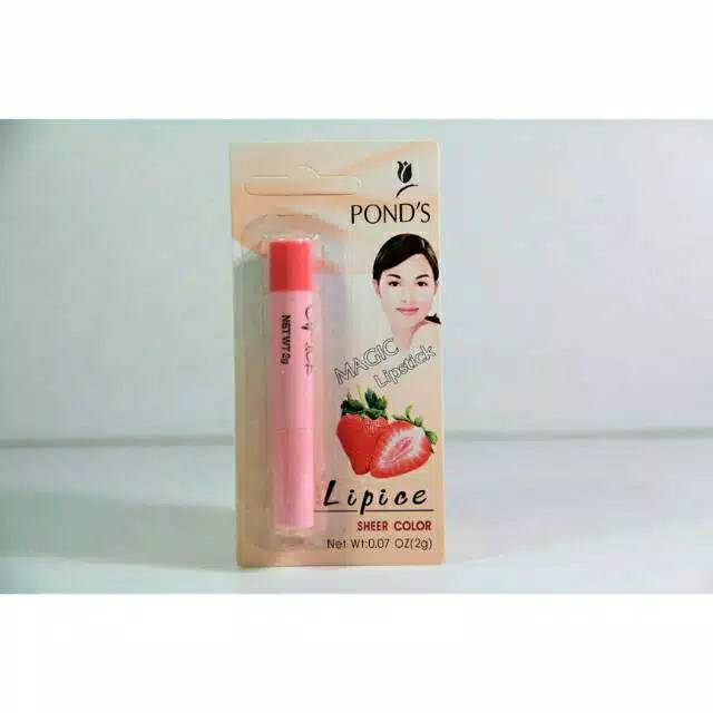 Jual POND'S MAGIC LIPSTICK LIP ICE SHEER COLOR (12pcs) | Shopee Indonesia