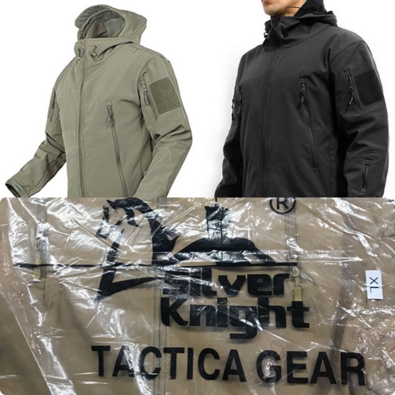 Jual Jaket Tad Silver Knight Jacket Tactical Jaket Waterproof dan ...