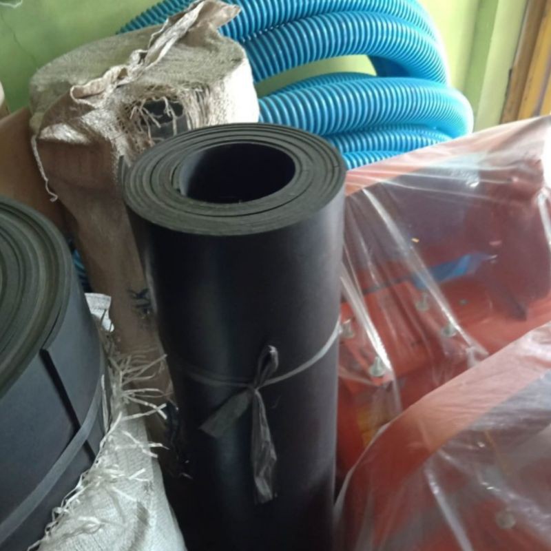 Jual Karet Lembaran Rubber Sheet 5mm 5 mm Harga 1/2 m x 1 m | Shopee ...