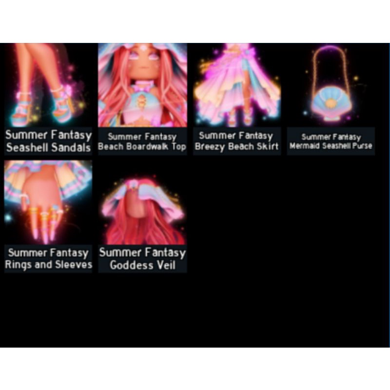 Jual Royale High Summer Fantasy Set | Shopee Indonesia