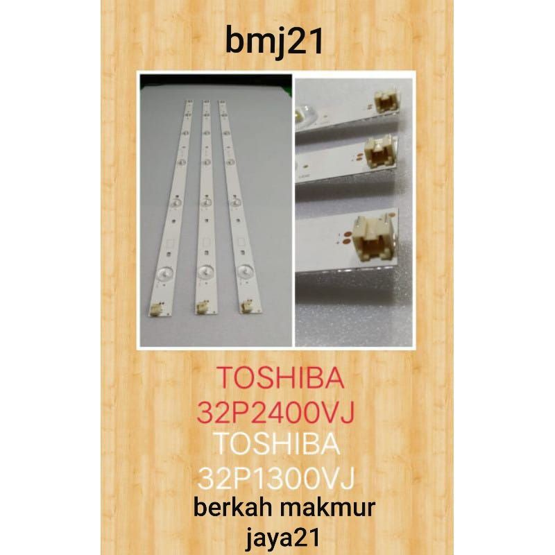 Jual Backlight toshiba 32 inchi.32p1300vj,32p2400vj.(harga untuk 3 ...