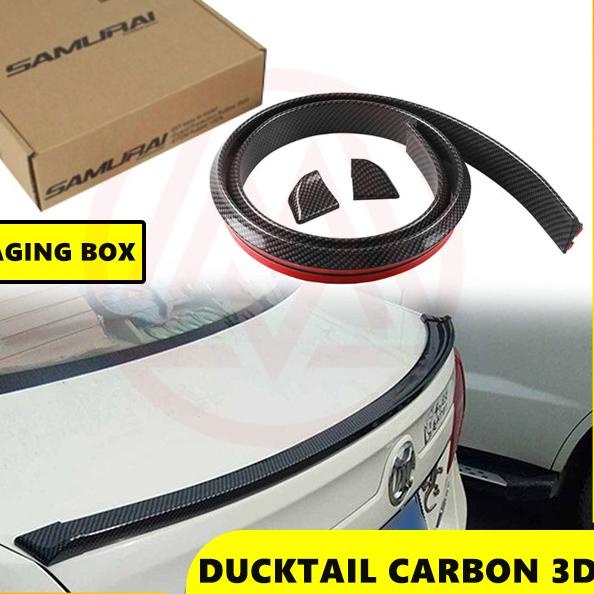 Jual DUCKTAIL SAMURAI UNIVERSAL / DUCKTAIL CARBON SPOILER UNTUK ...