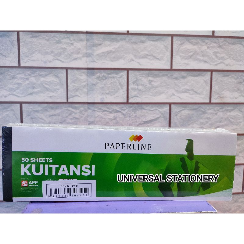 Jual Kuitansi Paperline Besar - Kuitansi Paperline PPL KT 50B ...