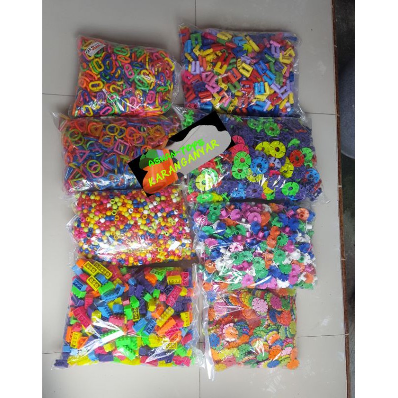 Jual Roncean,Mainan Tazos,Mainan Geometri,Mainan Meronce,Bombik,Mainan ...