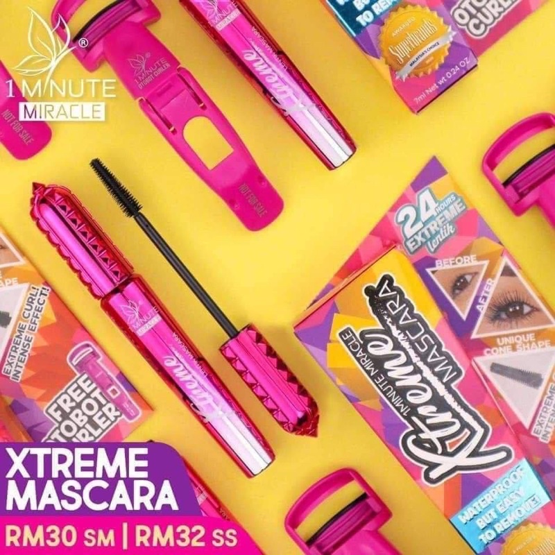 Jual mascara 1 minute miracle xtreme | Shopee Indonesia