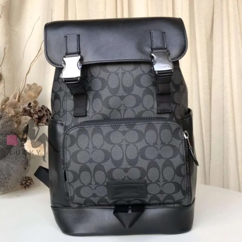 Jual Coach Rivington in Signature Backpack C2712 | Shopee Indonesia