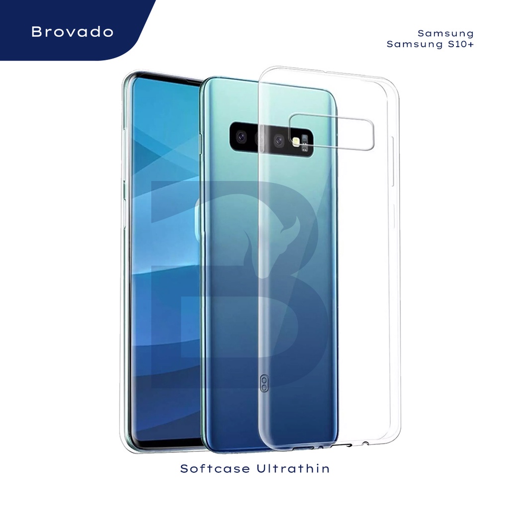 Jual Casing Samsung S10+ Softcase Ultrathin Bening Silikon Jelly ...