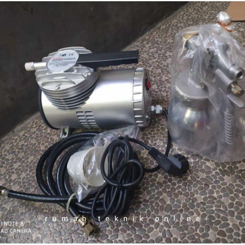 Jual compressor portable mini 25 psi kompresor listrik 220 volt ...