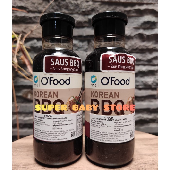 Jual DAESANG BBQ SAUCE BEEF 500 g / BEEF BULGOGI MARINADE / SAUS ...