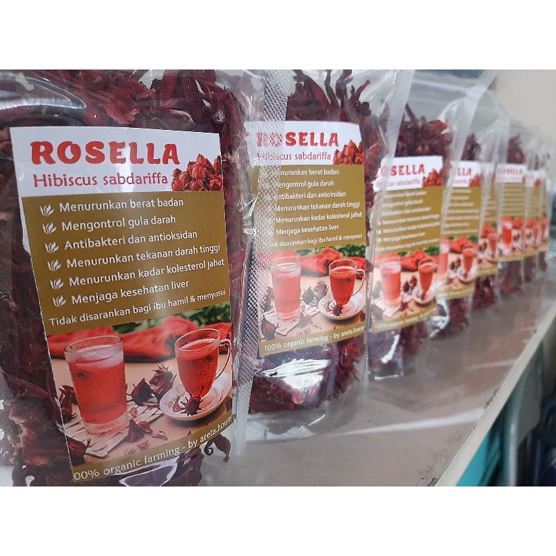 Jual Rosella Kering Teh Organic (Hibiscus Sabdariffa) | Shopee Indonesia
