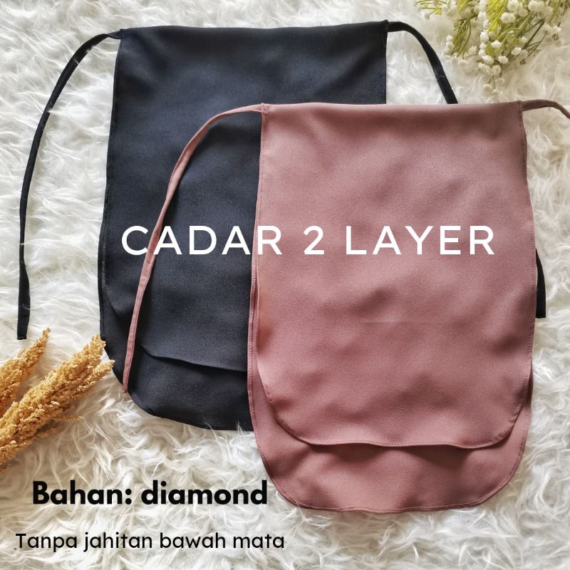 Jual CADAR 2 LAYER DIAMOND TANPA JAHITAN DI BAWAH MATA | Shopee Indonesia