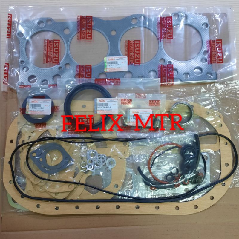 Jual PAKING SET FULL SET PAKING DEKSEL SET ISUZU KBD25 C240 KBD26 C190 | Shopee Indonesia