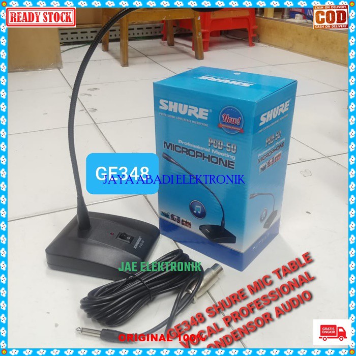 Jual G348 Mic Meja Condenser Mik Table Desk Standing Electret peka ...
