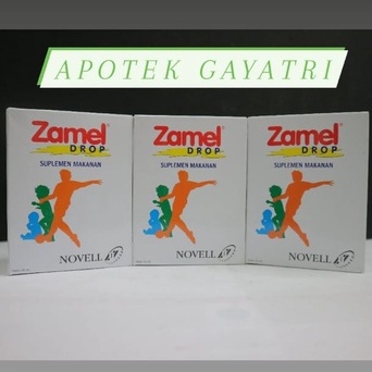 Jual Zamel drop suplemen makanan untuk anak-anak dan balita | Shopee ...