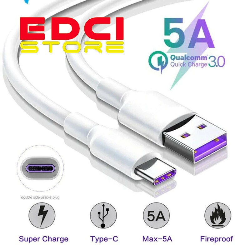 Jual Kabel USB 3.1 to Type C Fast Charging 5A | Shopee Indonesia