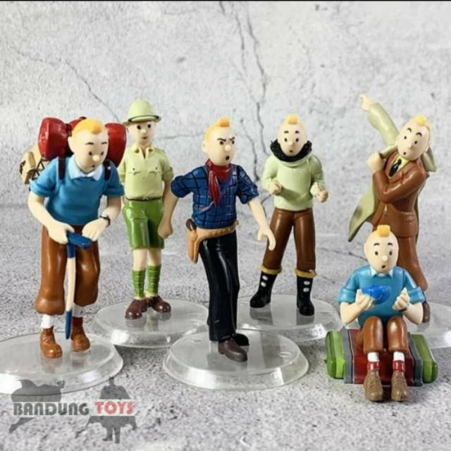 Jual TINTIN ADVENTURES FIGURE SET | Shopee Indonesia
