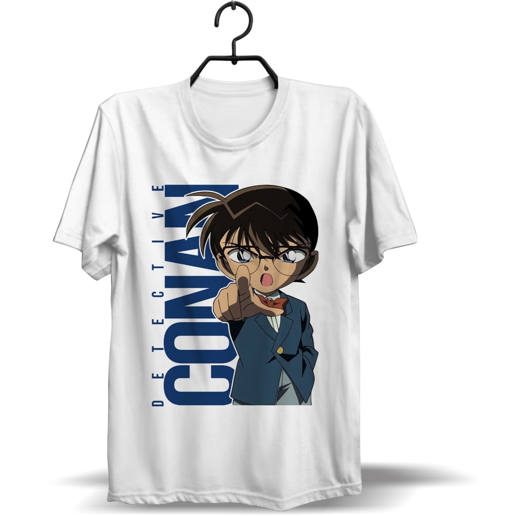 Jual BAJU KAOS PRIA DETEKTIF CONAN SHINICHI KUDO SABLON DTG DTF ...