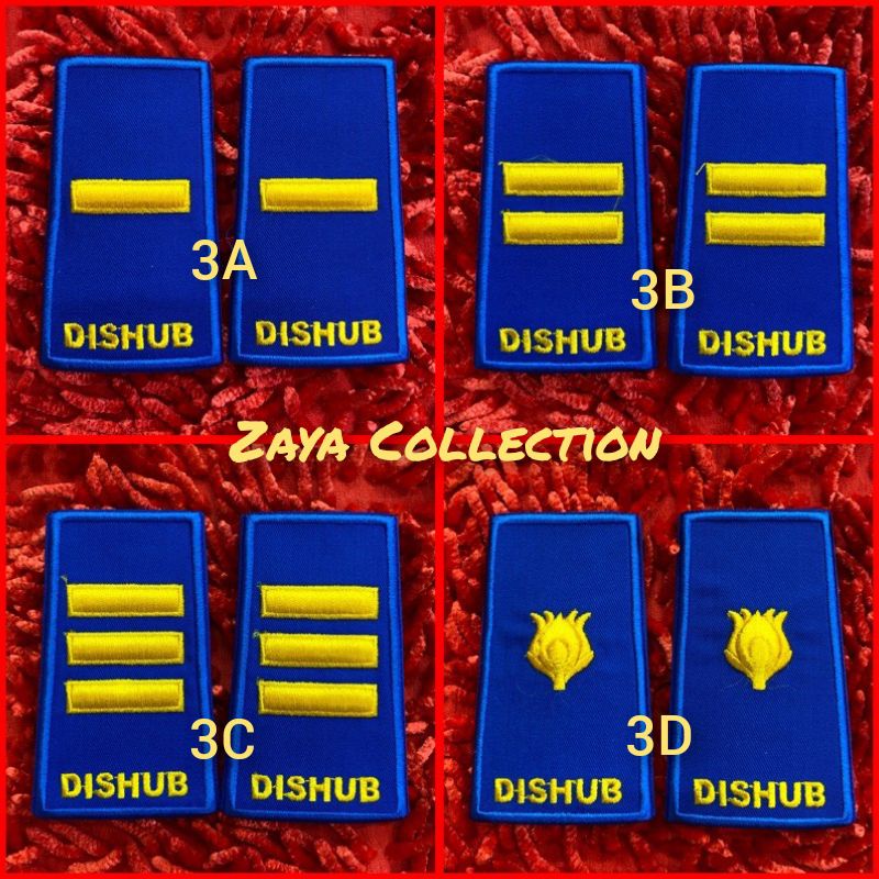 Jual Pangkat DISHUB Bodir Golongan 3A,3B,3C,3D Lis Biru | Shopee Indonesia