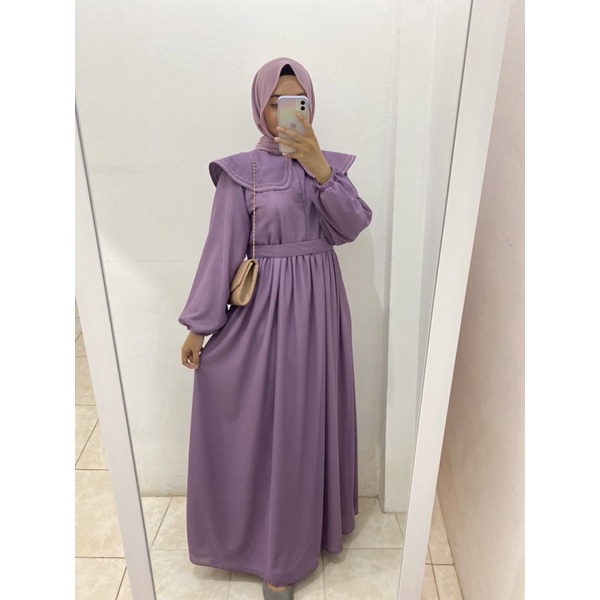 Jual GAMIS WANITA (kerah bordir) | Shopee Indonesia