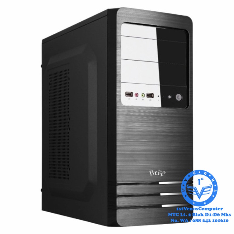 Jual CASING PC BRIZZ TOWER ATX D065 / CASE KOMPUTER BRIZZ D065 / CASE04 ...