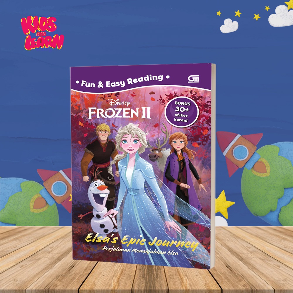 Jual Buku Cerita Dongeng Anak Frozen 2 Perjalanan Menakjubkan Elsa Anak ...