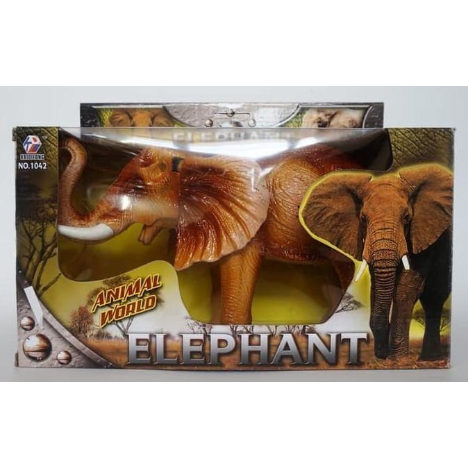 Jual Mainan Anak - Robot Elephant Gajah Afrika Jalan Light Sound ...