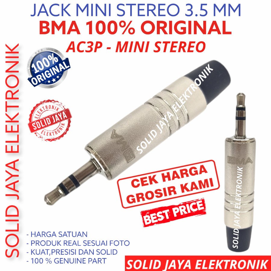 Jual JACK AKAI STEREO MINI 3.5 MM BMA ASLI AC3P ORIGINAL JECK JEK JAK ...