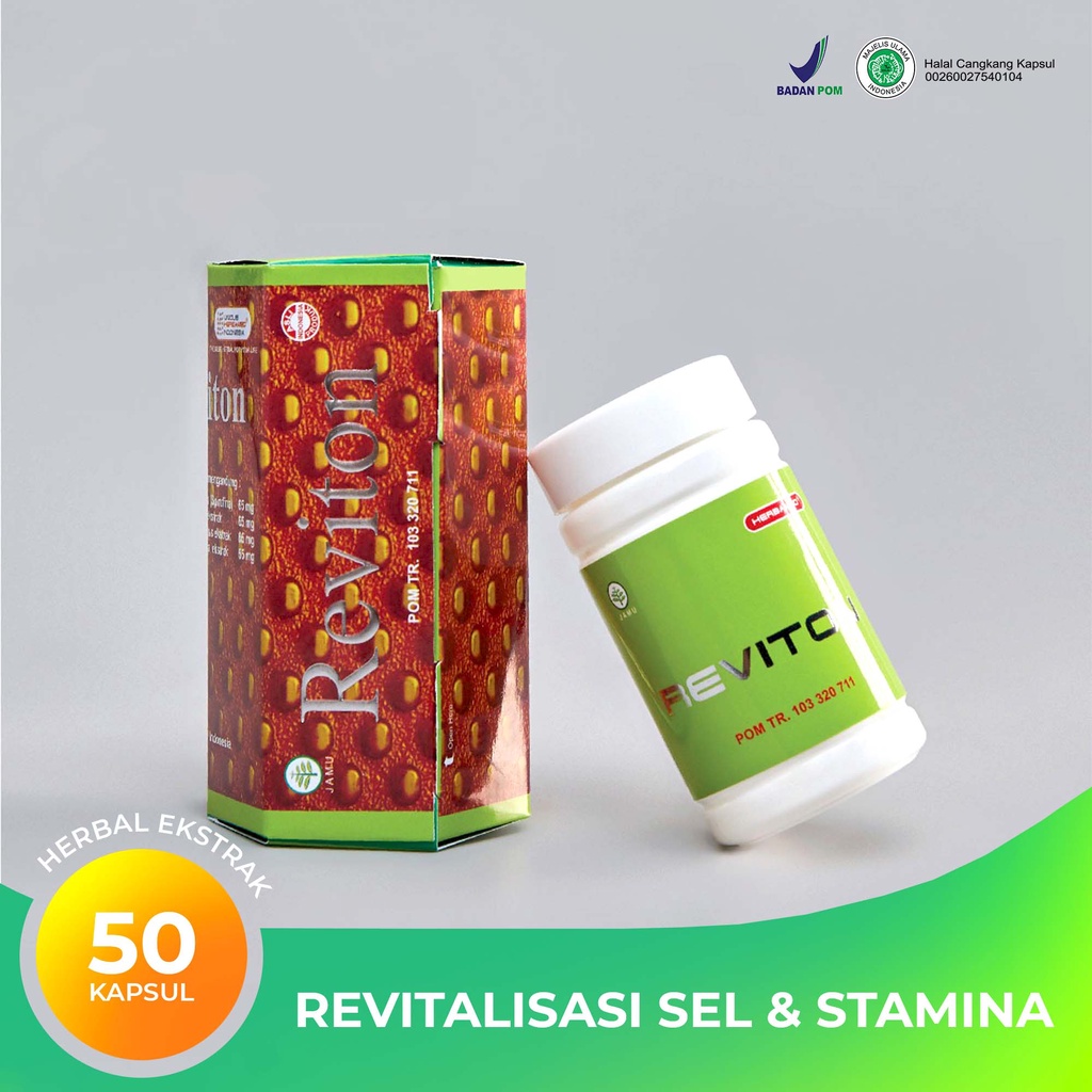 Jual Reviton Suplemen Herbal Alami untuk Revitalisasi sel dan Stamina ...