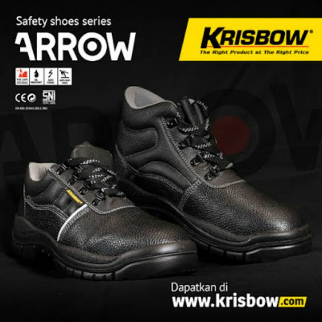 Jual Safety Shoes Krisbow Arrow Series | Shopee Indonesia