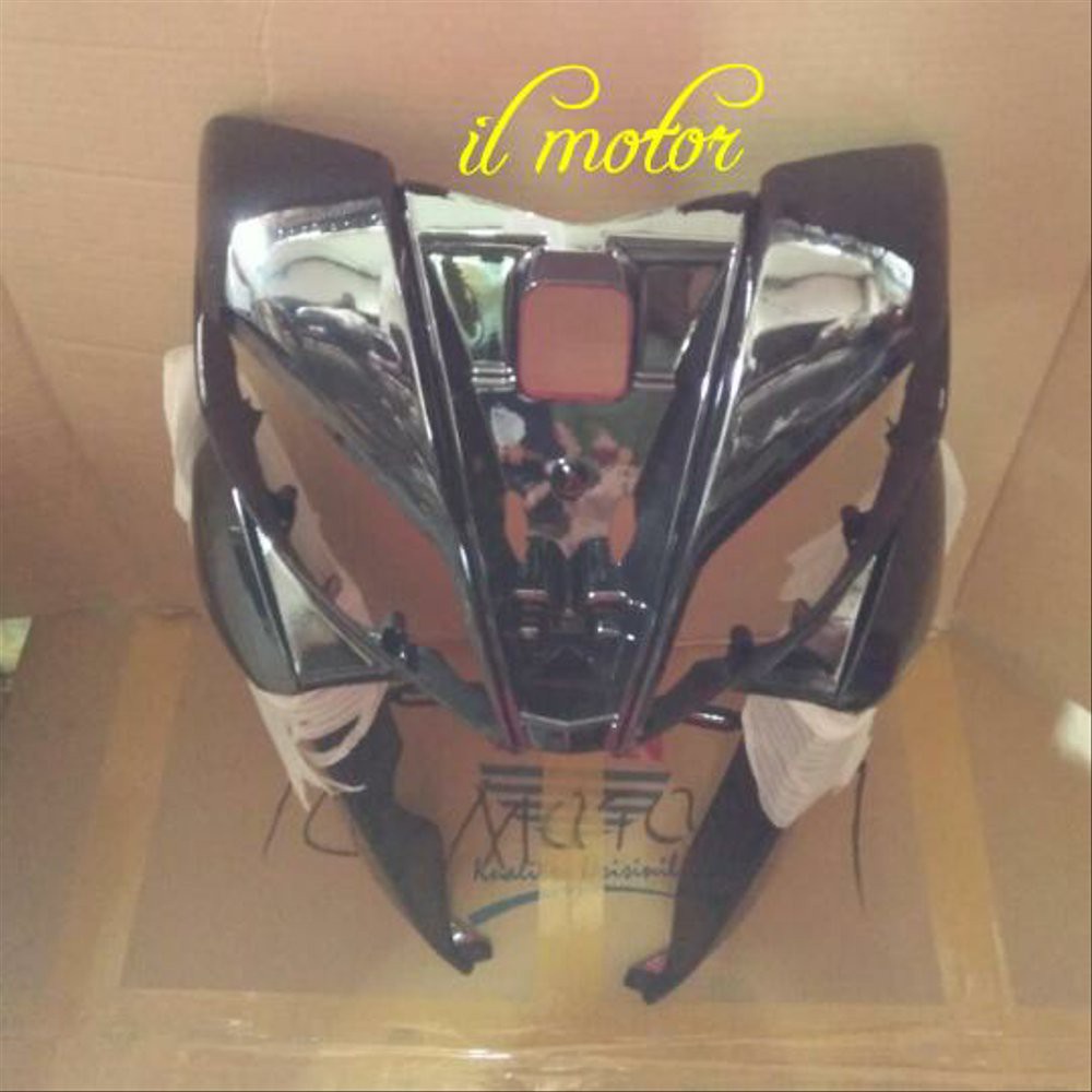 Jual Legshield Luar Jupiter Z 2010 Hitam/Robot Salib (Sayap Luar/Dasi ...