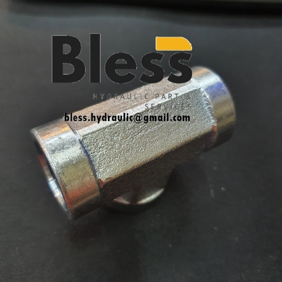 Jual Tee Shock 1/2" NPT Hydraulic | Shopee Indonesia