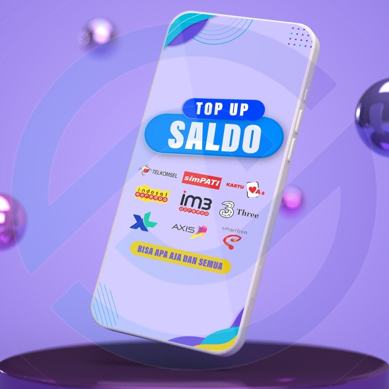 Jual TOP UP SALDO & PULSA (MEDIUM) | Shopee Indonesia