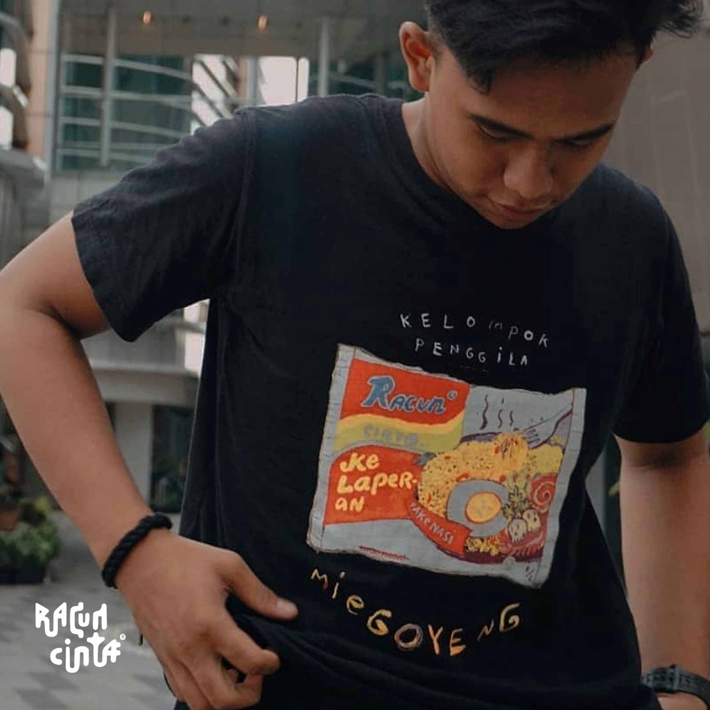 Jual Racun Cinta Kaos Lengan Pendek Graphic Tee T-Shirt Mie Goreng ... Jual Racun Cinta Kaos Lengan Pendek Graphic Tee T-Shirt Mie Goreng ...